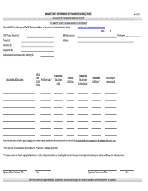 Fillable Online Construction Pre-Award SBE Participation Exhibits Rev ...