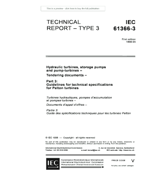 Fillable Online webstore iec REPORT TYPE 3 - webstore iec Fax Email ...