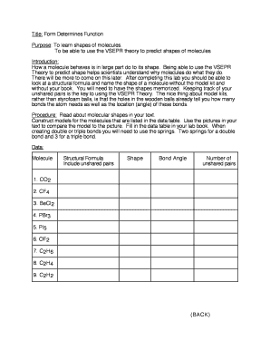 Fillable Online isite lps Title: Form Determines Function Purpose: To ...