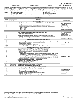 Fillable Online isite lps 4th Grade Math Fax Email Print - pdfFiller