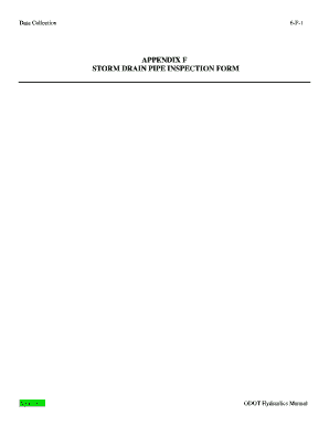 Fillable Online oregon CULVERT INSPECTION FORM - Oregon.gov - oregon ...