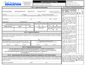 Fillable Online wvde state wv (If your name has changed since your last ...