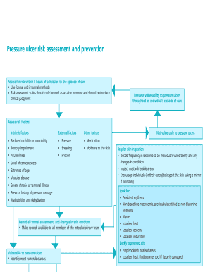 Fillable Online Pressure ulcer risk assessment and prevention Fax Email ...