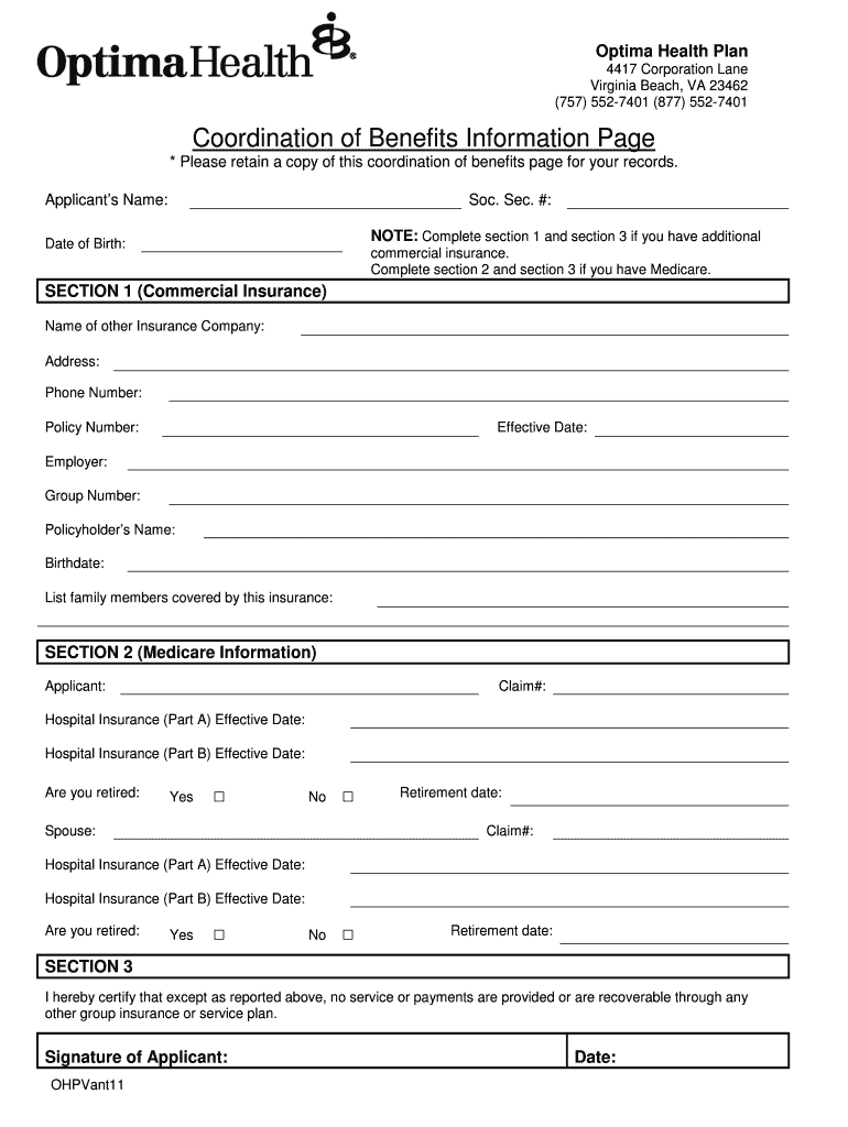 Fillable Online Tips for completing your enrollment application ...