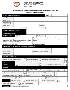 Fillable Online ntoa Course overview and instructional goals - National Tactical Officers ...