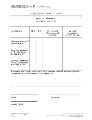 Fillable Online globalgap Registration Form - GlobalGAP - globalgap Fax ...