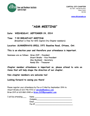 Fillable Online To download the AGM notice and registration form (PDF ...