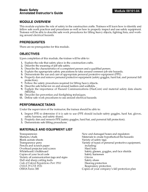 Fillable Online nccer Basic Safety - nccer Fax Email Print - pdfFiller