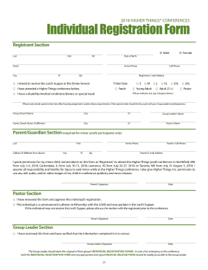 Fillable Online Individual Registration Form - Amazon Web Services Fax ...