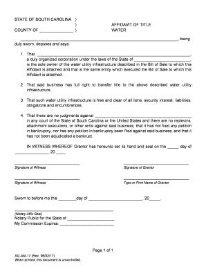 Fillable Online 03 Affidavit of Title W Rev 20170329.docx Fax Email ...