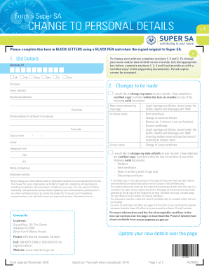 Fillable Online Super SA Select Letter of Compliance Fax Email Print ...