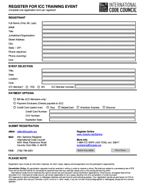 Fillable Online Complete one registration form per registrant Fax Email ...