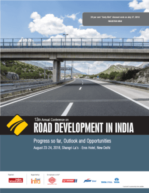 Fillable Online road development in india - India Infrastructure Fax ...