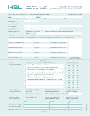 Fillable Online HBL-UAE-Account-Activation-Form-V2 Fax Email Print ...