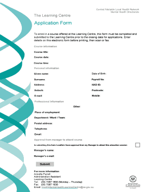 Fillable Online SA Health Fact Sheet Template - Blue - Double Page ...