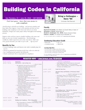 Fillable Online Building Codes in California Fax Email Print - pdfFiller