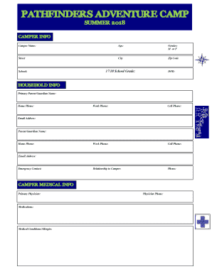 Fillable Online Download - Pathfinders Adventure Camp Fax Email Print ...