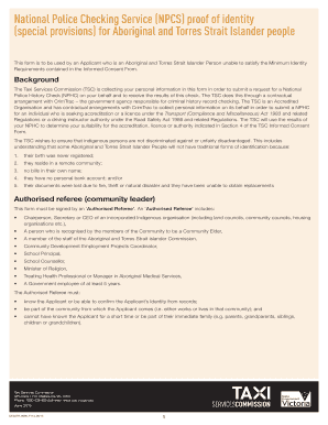 Fillable Online National Police Checking Service (NPCS) proof of identity Fax Email Print ...