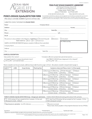 Fillable Online plantclinic tamu TPDDL form 1004 (0617) Fax Email Print ...