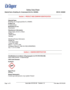 Fillable Online Safety Data Sheet - Industrial Fumigant Company Fax ...
