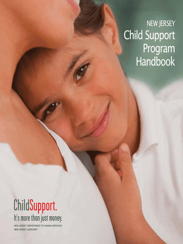 Fillable Online New Jersey Child support Program Handbook Fax Email ...