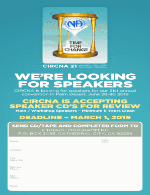 Circna - Fill Online, Printable, Fillable, Blank | pdfFiller