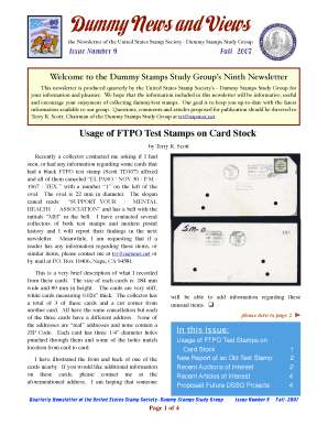 Fillable Online Dummy News and Views Fax Email Print - pdfFiller
