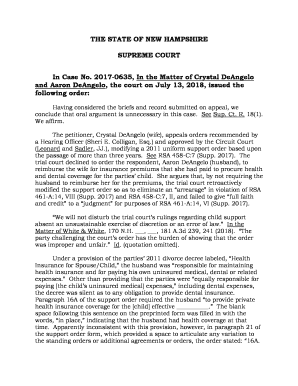 Fillable Online and Aaron DeAngelo, the court on July 13, 2018, issued ...