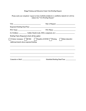 Fort Bragg Education Center - Fill Online, Printable, Fillable, Blank ...