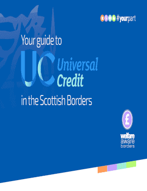 Fillable Online Universal Credit - information for landlords - Money ...