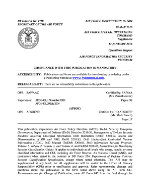 Fillable Online Air Force E-Publishing FAQ - AF.mil Fax Email Print ...