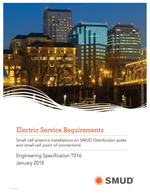 Fillable Online Electric Service Requirements - SMUD Fax Email Print ...