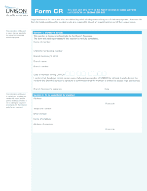 Fillable Online Form CR You can use this form or for faster access to ...