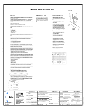Fillable Online preliminary grading and drainage notes - County of San ...