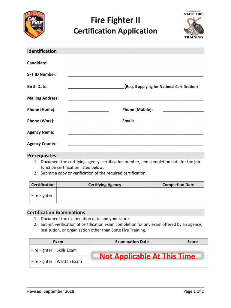 Fillable Online osfm fire ca SFT Certification Tracks Fax Email Print ...