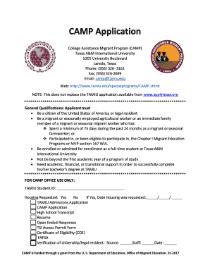 Fillable Online Online Forms - Tamiu Fax Email Print - pdfFiller