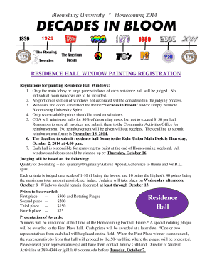 Bloomsburg University Map - Fill Online, Printable, Fillable, Blank ...