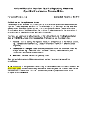 Fillable Online National Hospital Inpatient Quality Reporting Measures ...