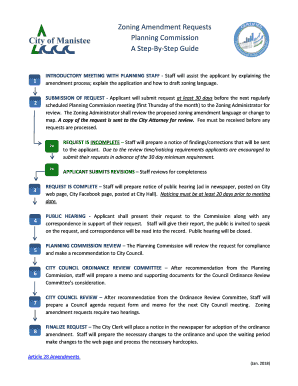 Fillable Online Zoning Amendment Requests Fax Email Print - pdfFiller