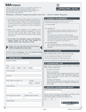 Fillable Online Westpac Term Deposits & Farm Management Deposits. Fax ...
