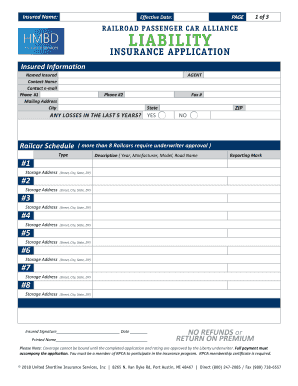 Fillable Online Railcar Schedule Fax Email Print - pdfFiller