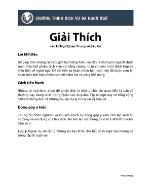 Fillable Online Vietnamese - Los Angeles County Registrar-Recorder/County Clerk Fax Email Print ...