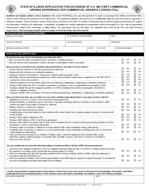 Fillable Online Application For Exchange Of U.S. Military Commercial ...