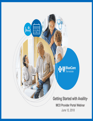 Fillable Online Getting Started with Availity - tnpcaeducation.org Fax Email Print - pdfFiller