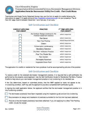 Fillable Online Self-Certification and Checklist Self-Certification and ...