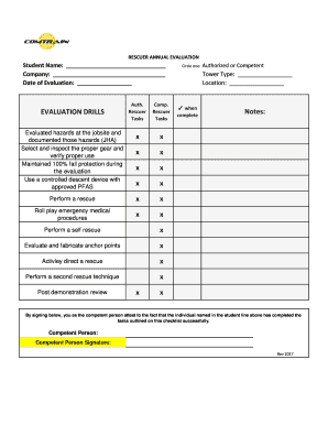 Fillable Online EVALUATION DRILLS Notes - comtrainusa.com Fax Email ...