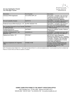 Fillable Online Annuity Suitability Analysis Fax Email Print - pdfFiller