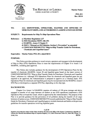 Fillable Online the republic of liberia - The Liberian Registry Fax ...