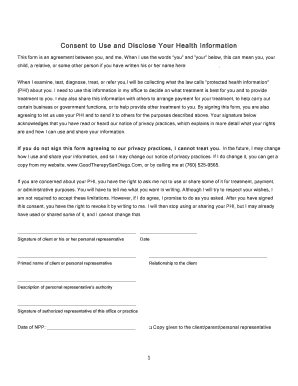 Fillable Online (4) NPP Consent Form.rtf Fax Email Print - pdfFiller