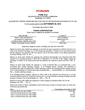 Fillable Online FORM 10-Q FONAR CORPORATION Fax Email Print - pdfFiller
